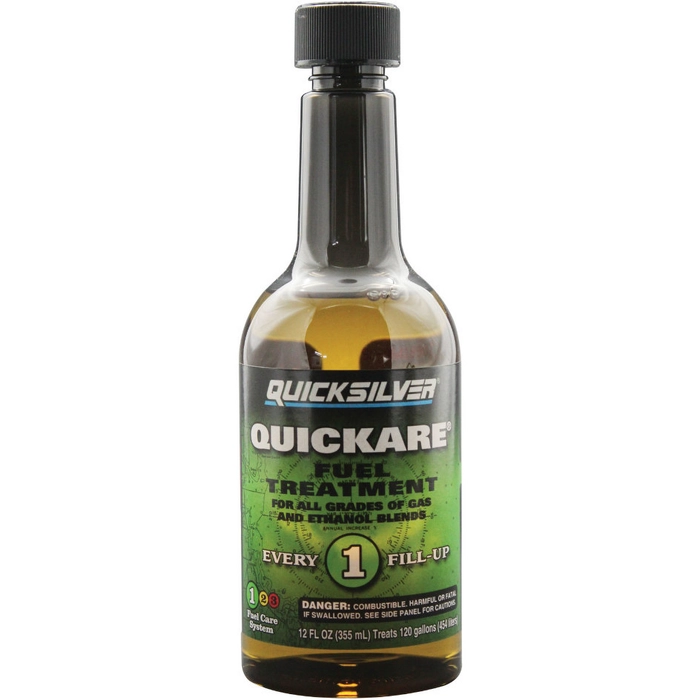 Quicksilver Quickare Fuel Treatment bensintilsetning 355ml - Seatronic