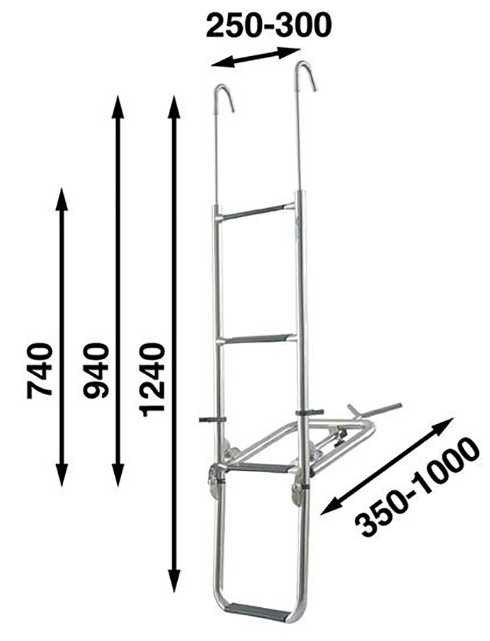 Båtsystem baugstige ST125AL - Seatronic