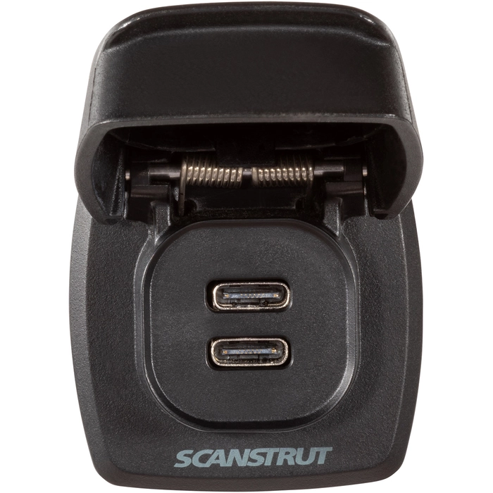 Scanstrut SC-USB-F3 Flip PRO Dobbel USB-C 12/24V - Seatronic