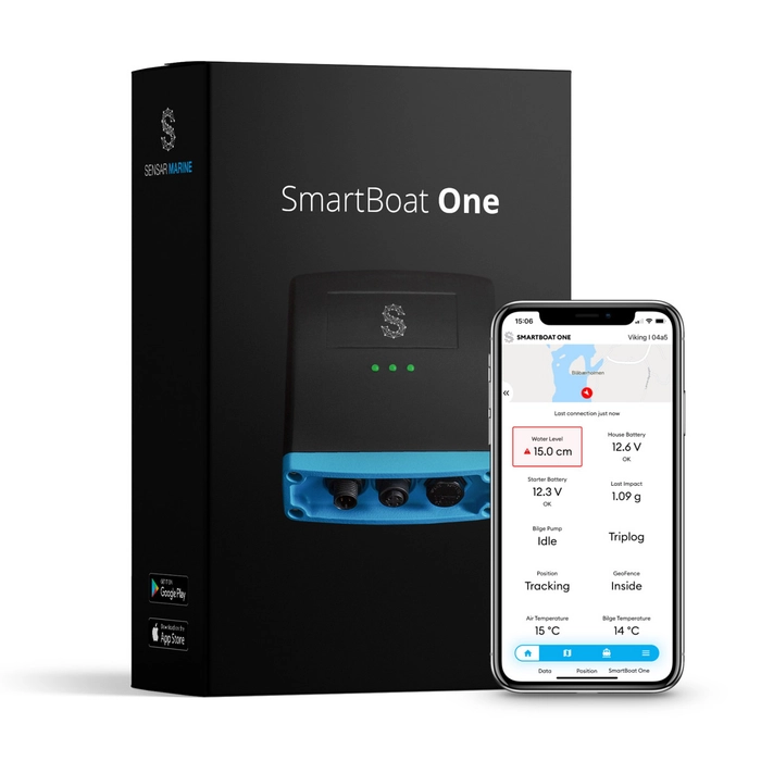 Sensar Marine Båtmonitor og lensevakt - Seatronic