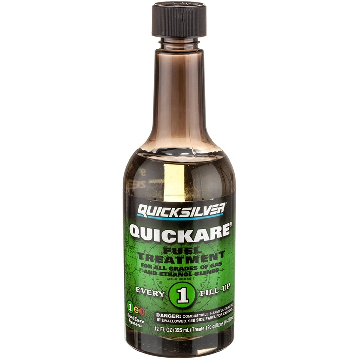 Quicksilver Quickare Fuel Treatment bensintilsetning 355ml - Seatronic